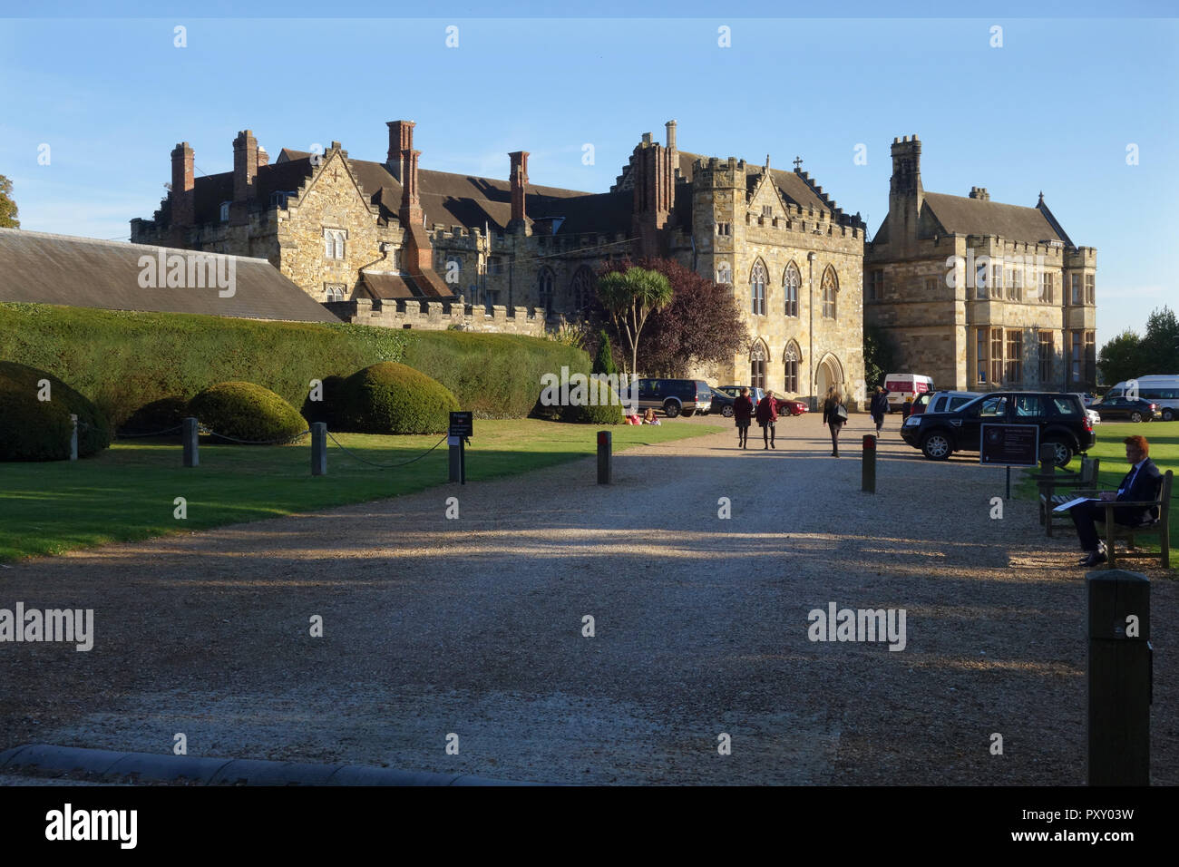 Battle Abbey School, Battle, East Sussex, United Kingdom Stock Photo ...