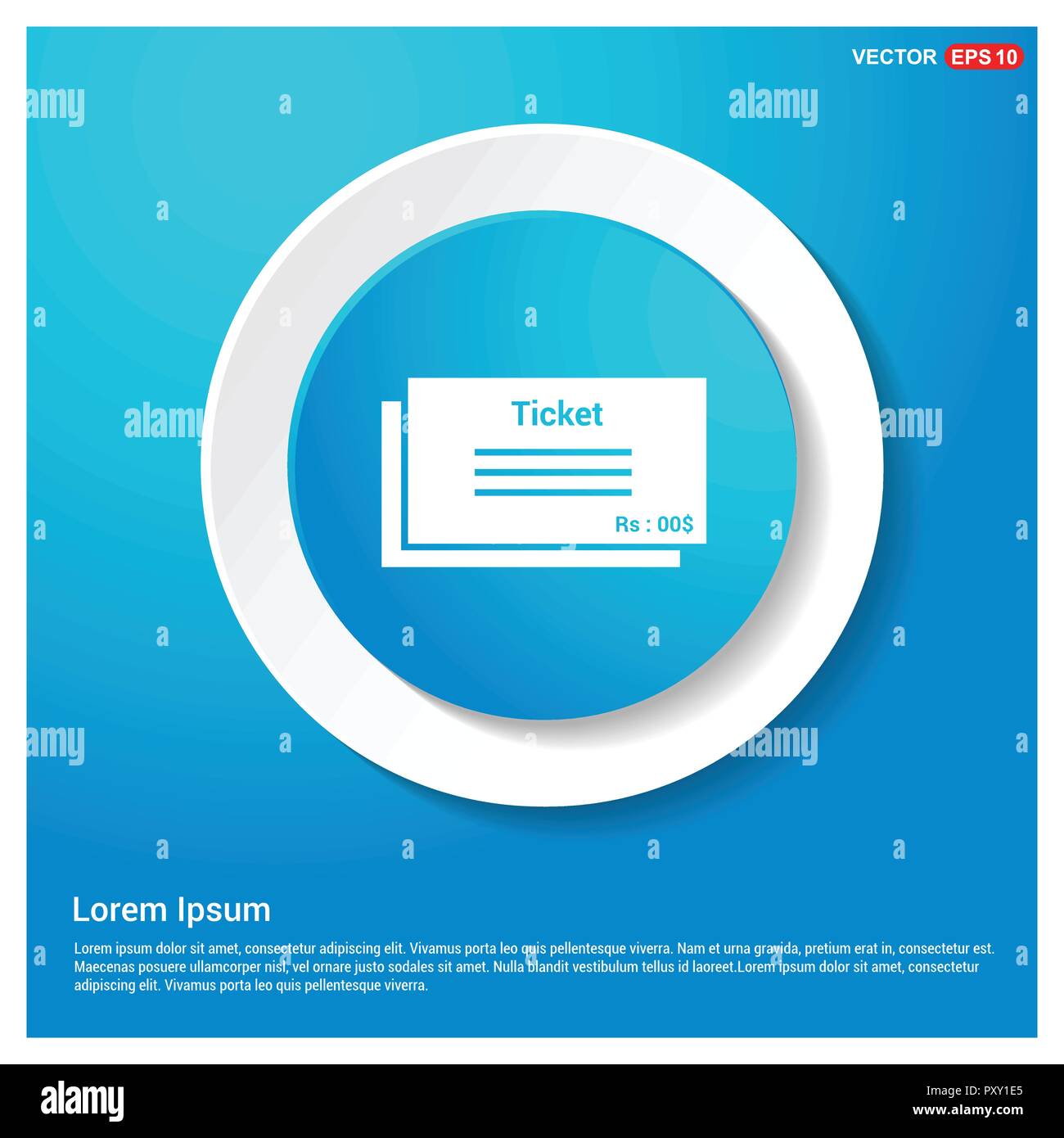 Ticket stubs Stock Vector Images - Alamy