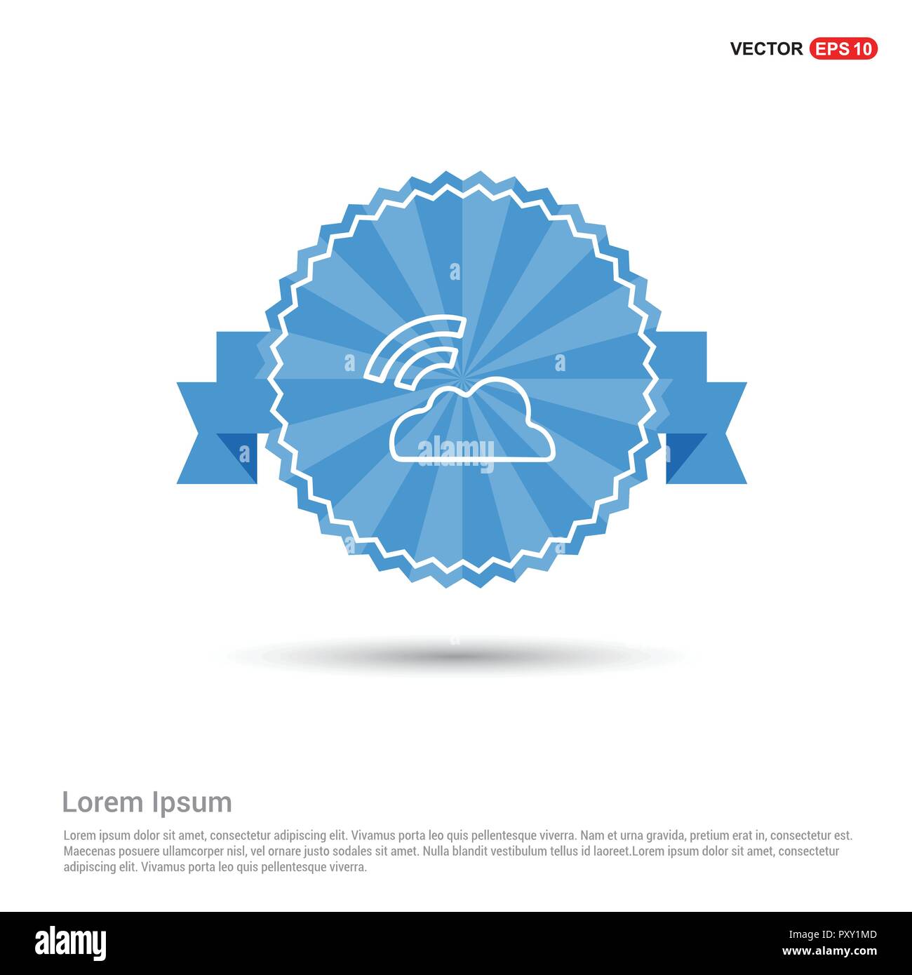 Cloud Signal Icon Stock Vector Image & Art - Alamy