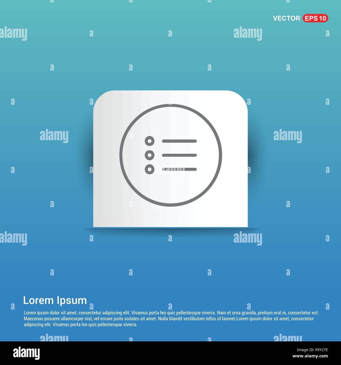 Aign icon - Blue Sticker button Stock Vector Image & Art - Alamy