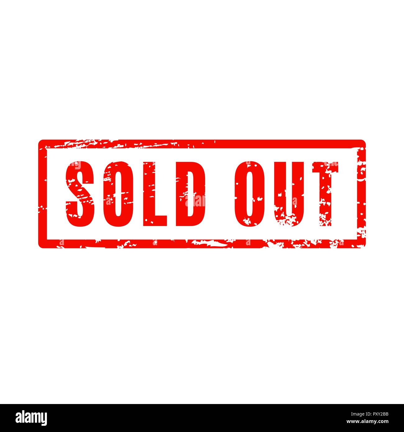 Soldout Stock Vector Images - Alamy