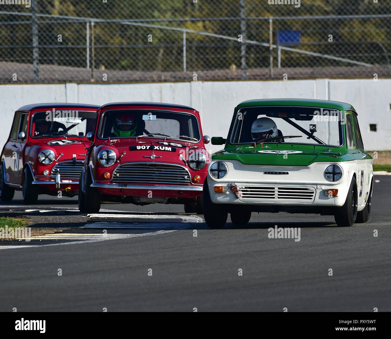 Stuart Kerr, Singer Chamois, Philip House, Morris Mini Cooper S, HSCC ...