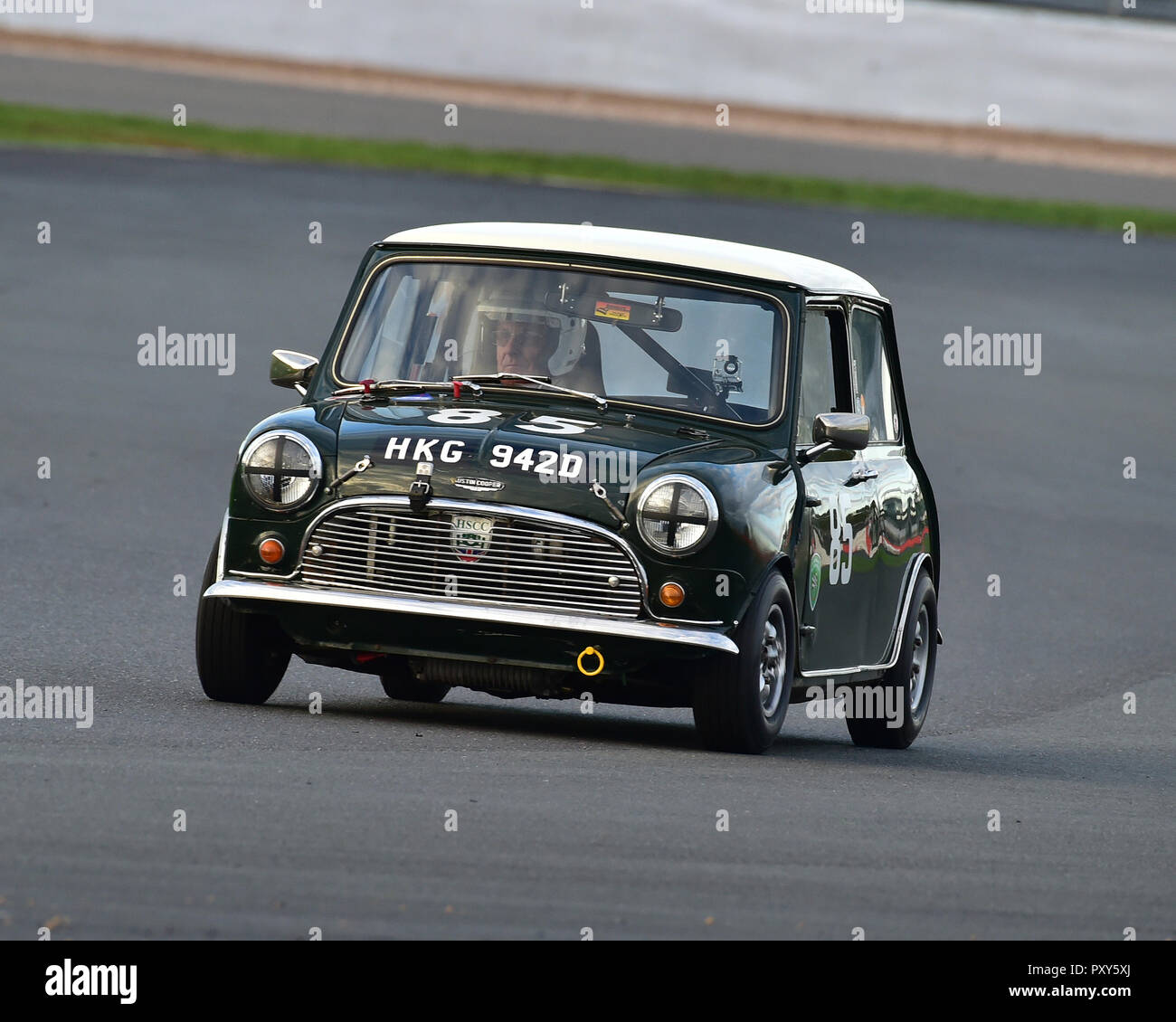 Roger Godfrey, Austin Mini Cooper S, HSCC, HRSR, Historic Touring Cars ...
