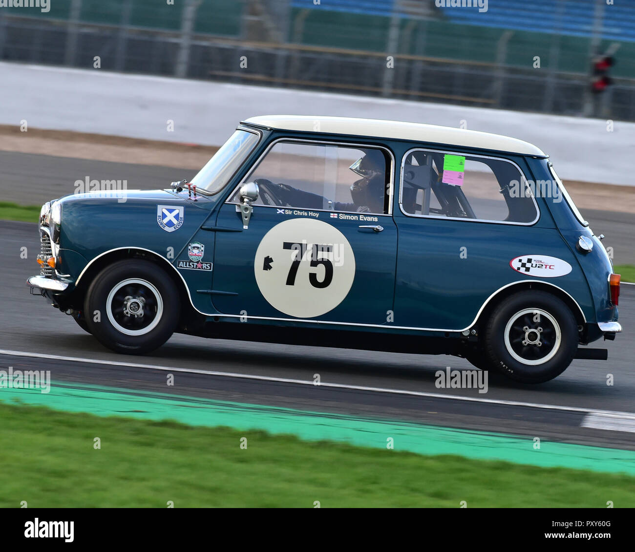 Simon Evans, Austin Mini Cooper S, HSCC, HRSR, Historic Touring Cars ...