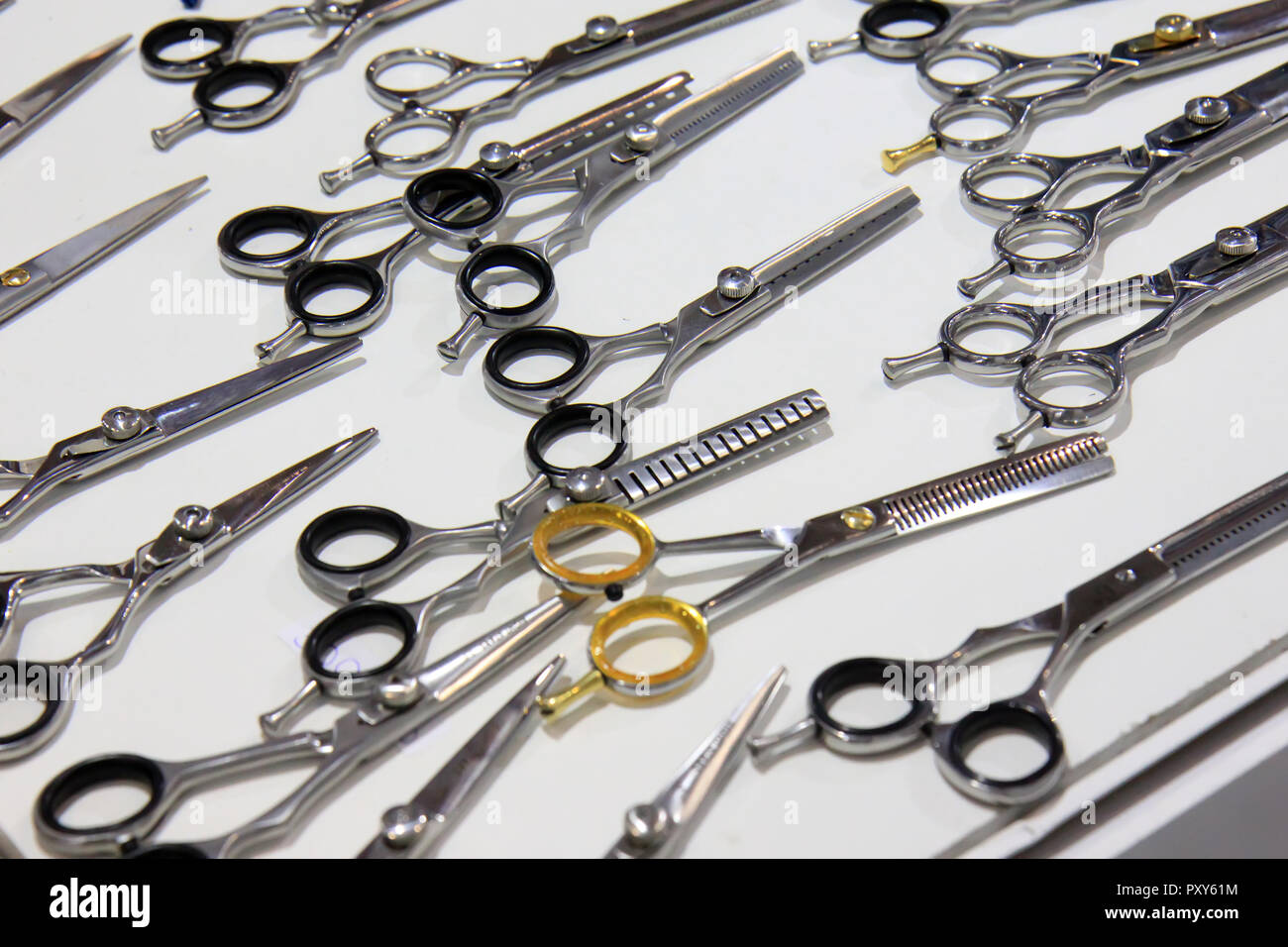 Professional hairdresser scissors. Stainless steel professional ...