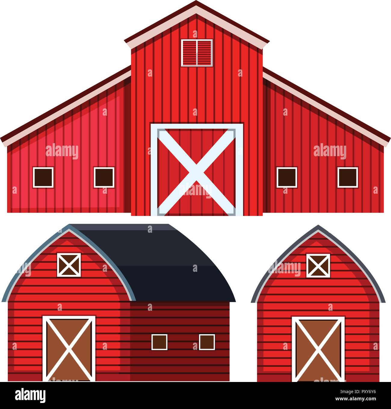 Barns Vector Vectors High Resolution Stock Photography and Images - Alamy