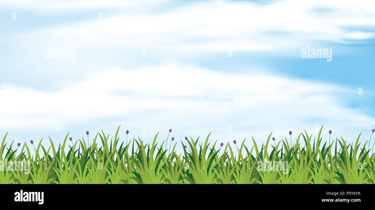 Day daytime field Stock Vector Images - Alamy