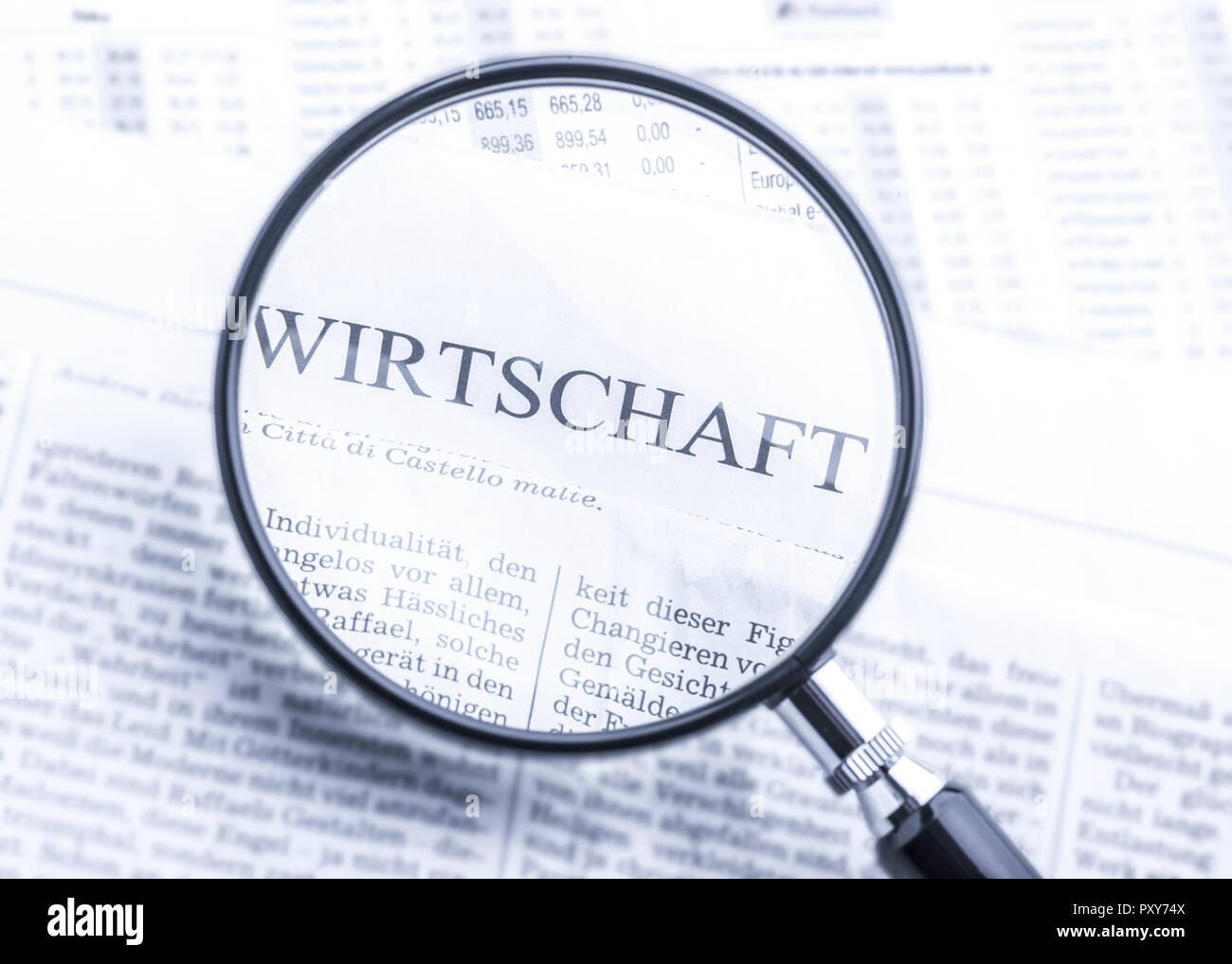 Wirtschaft horizontal hi-res stock photography and images - Alamy