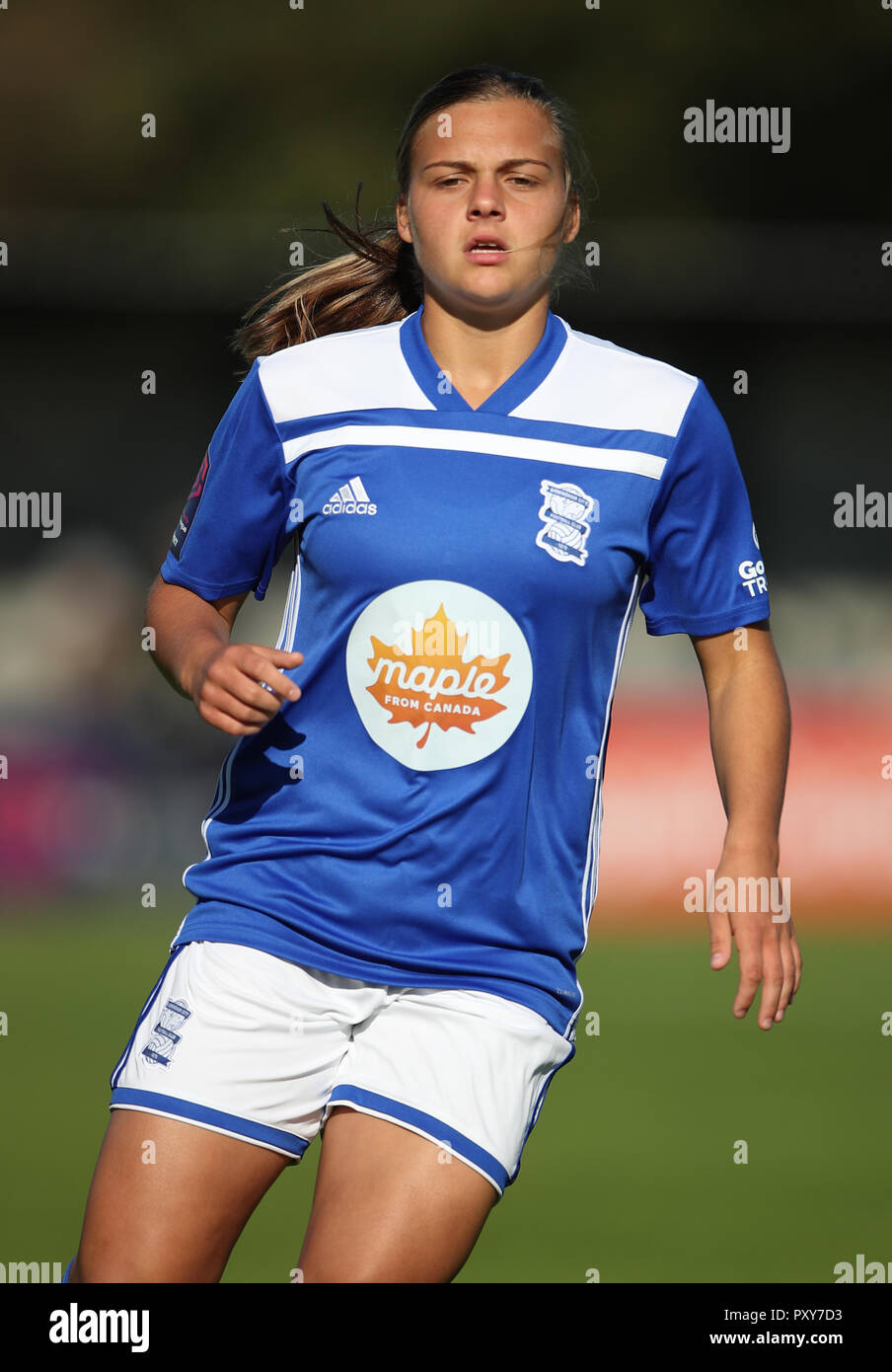 Birmingham City's Sarah Mayling during the Women's Super League match ...