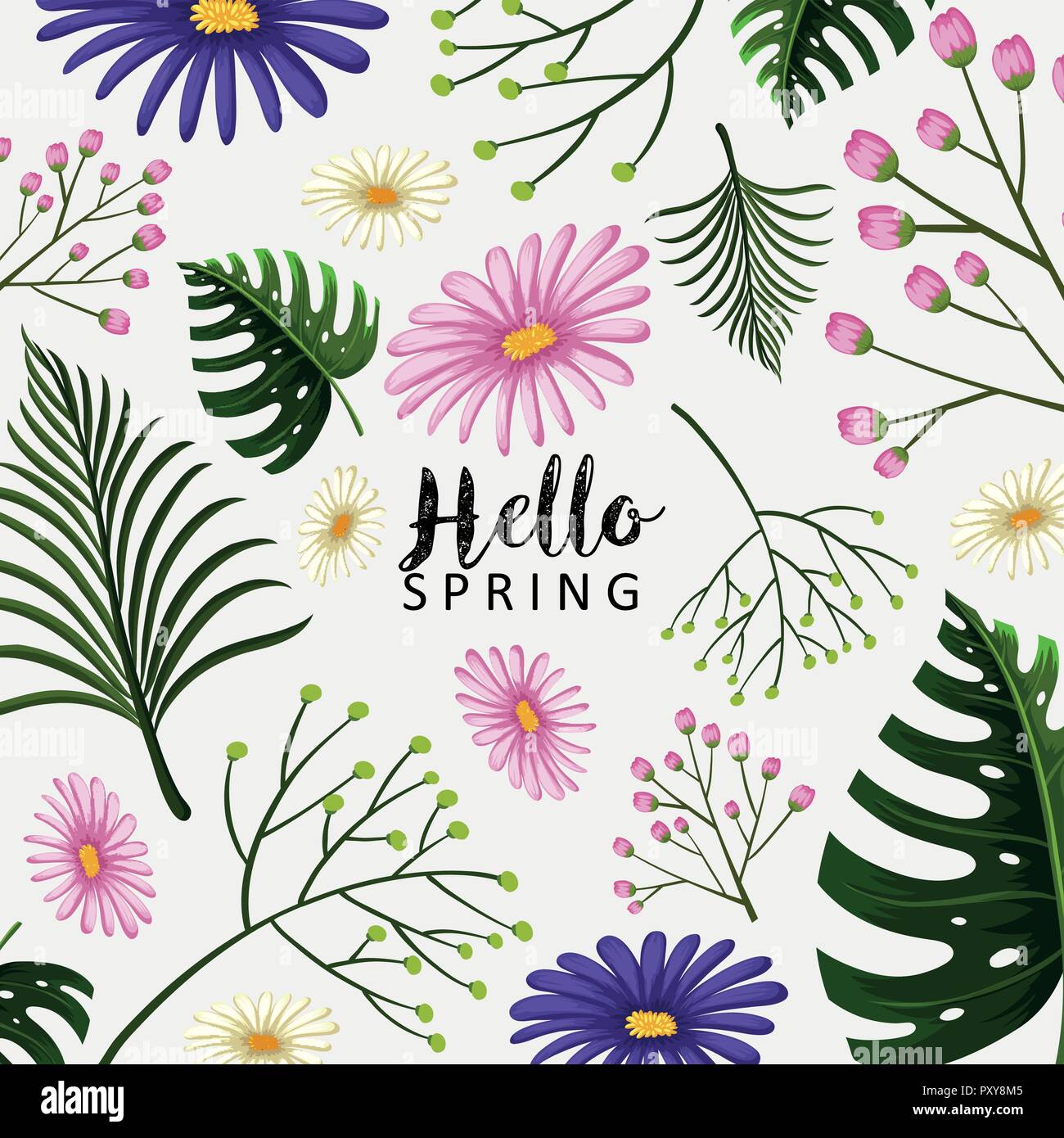 Spring Flower Themes