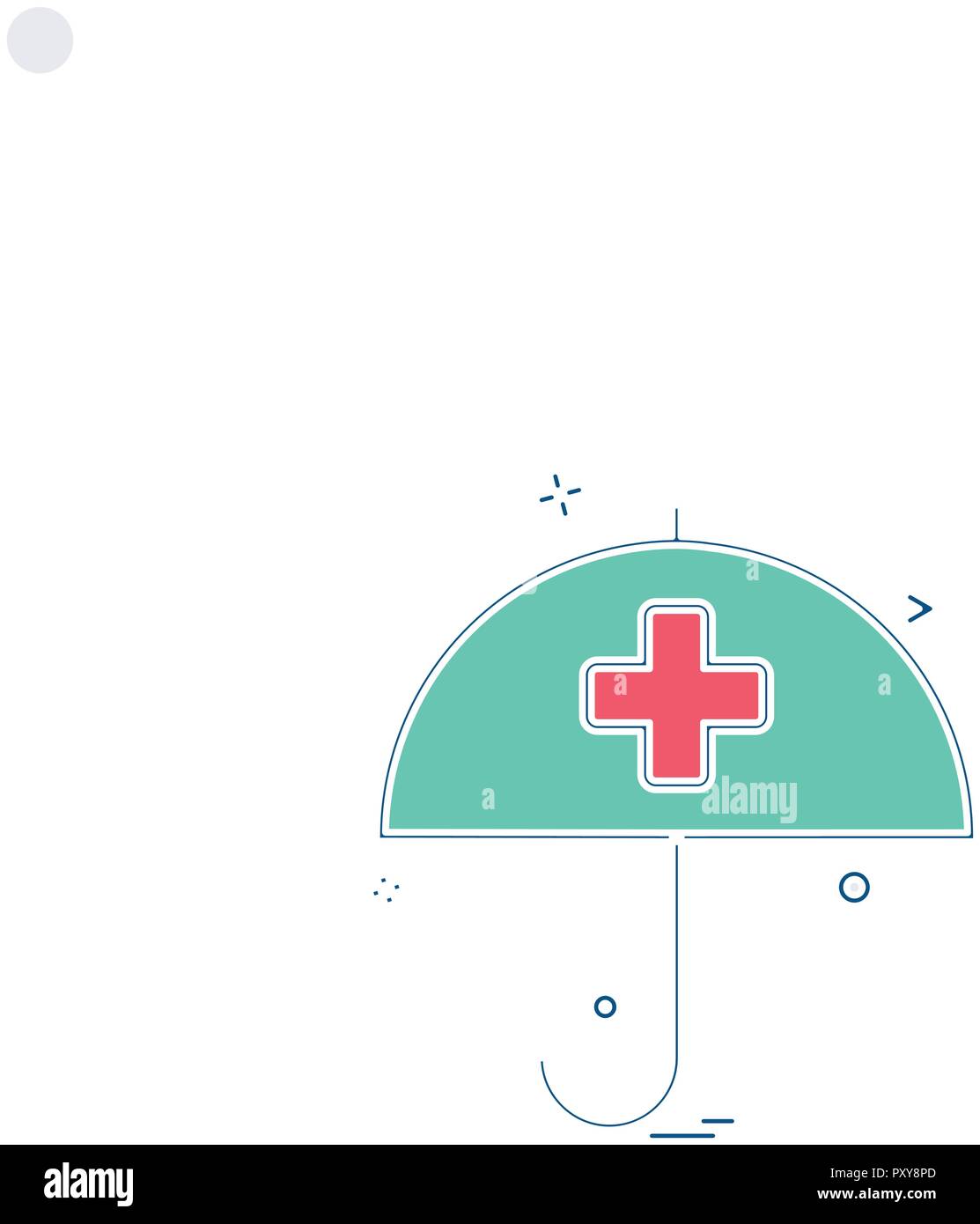 health care health insurance medical umbrella icon vector desige Stock ...