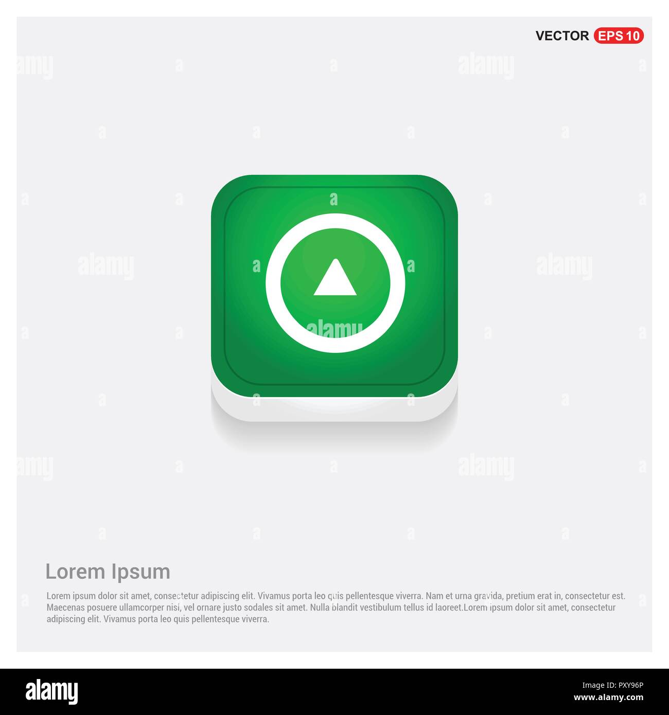 Upper Arrow Icon Stock Vector Image & Art - Alamy