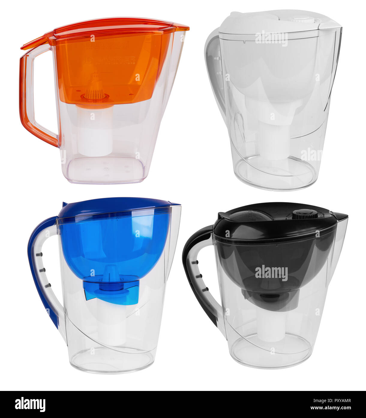 water filter isolated on a white background Stock Photo - Alamy