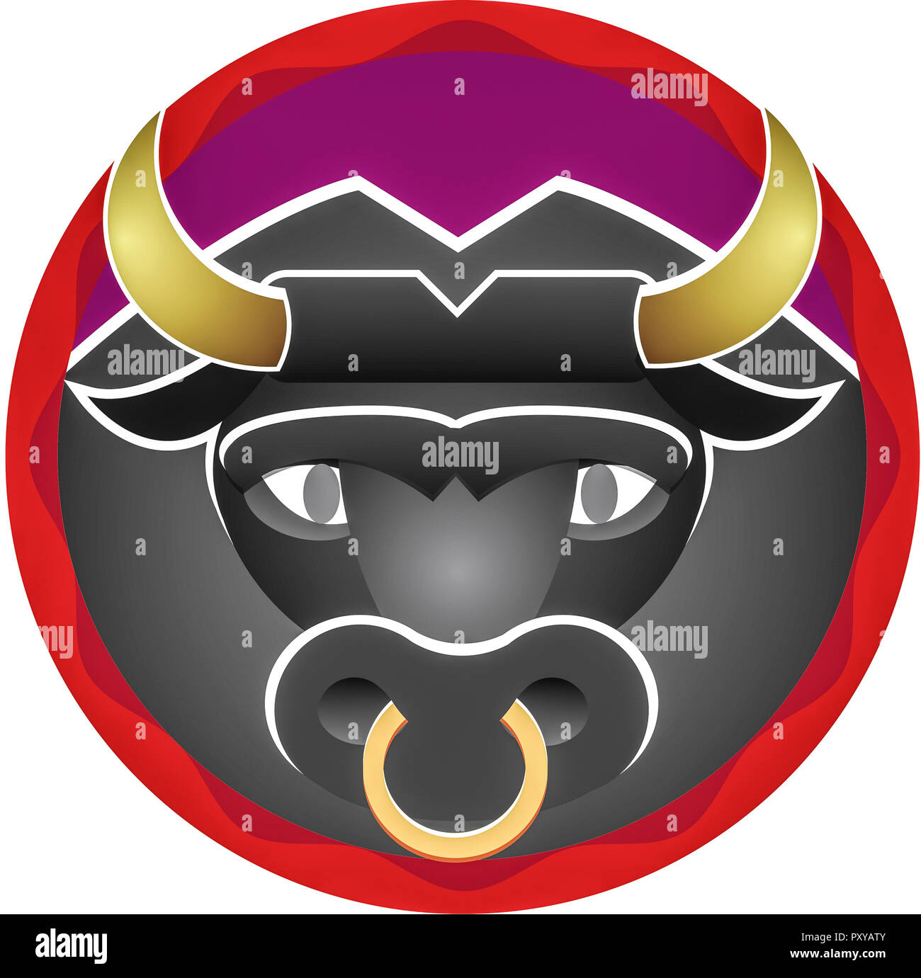 Stier sternzeichen symbol hi-res stock photography and images - Alamy