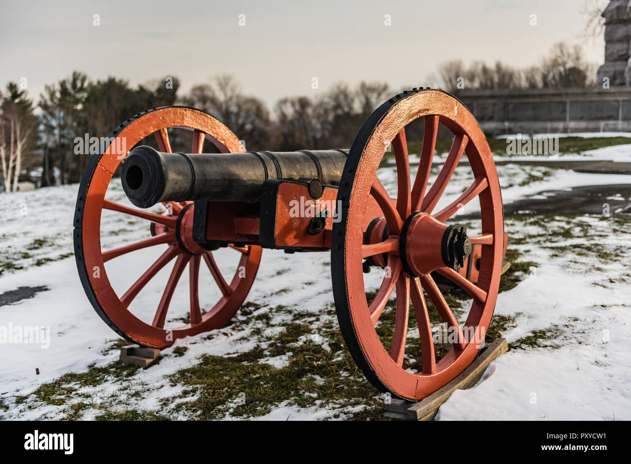 American revolution cannon hi-res stock photography and images - Alamy