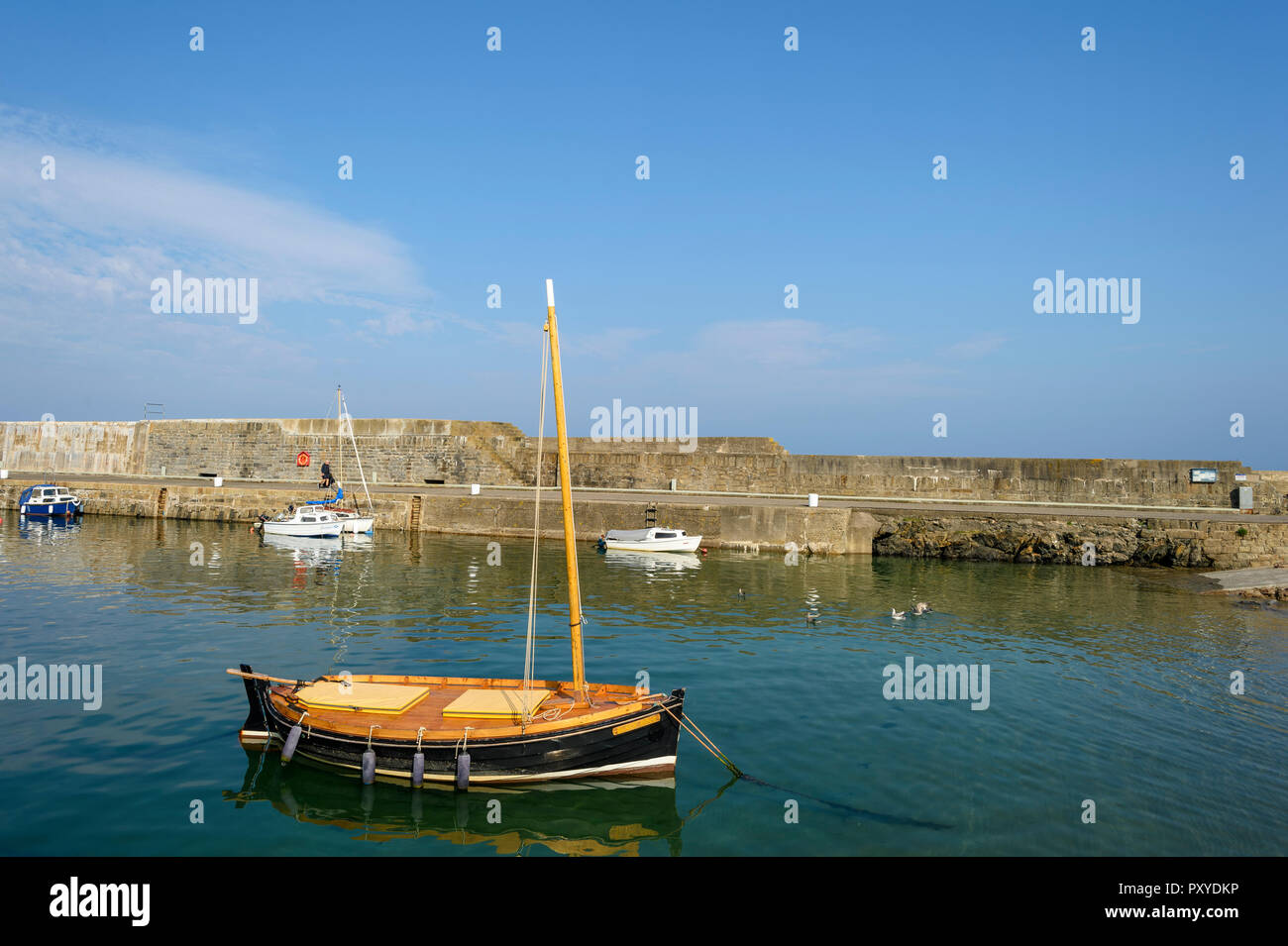 Portsoy Harbour, Aberdeenshire Stock Photo - Alamy