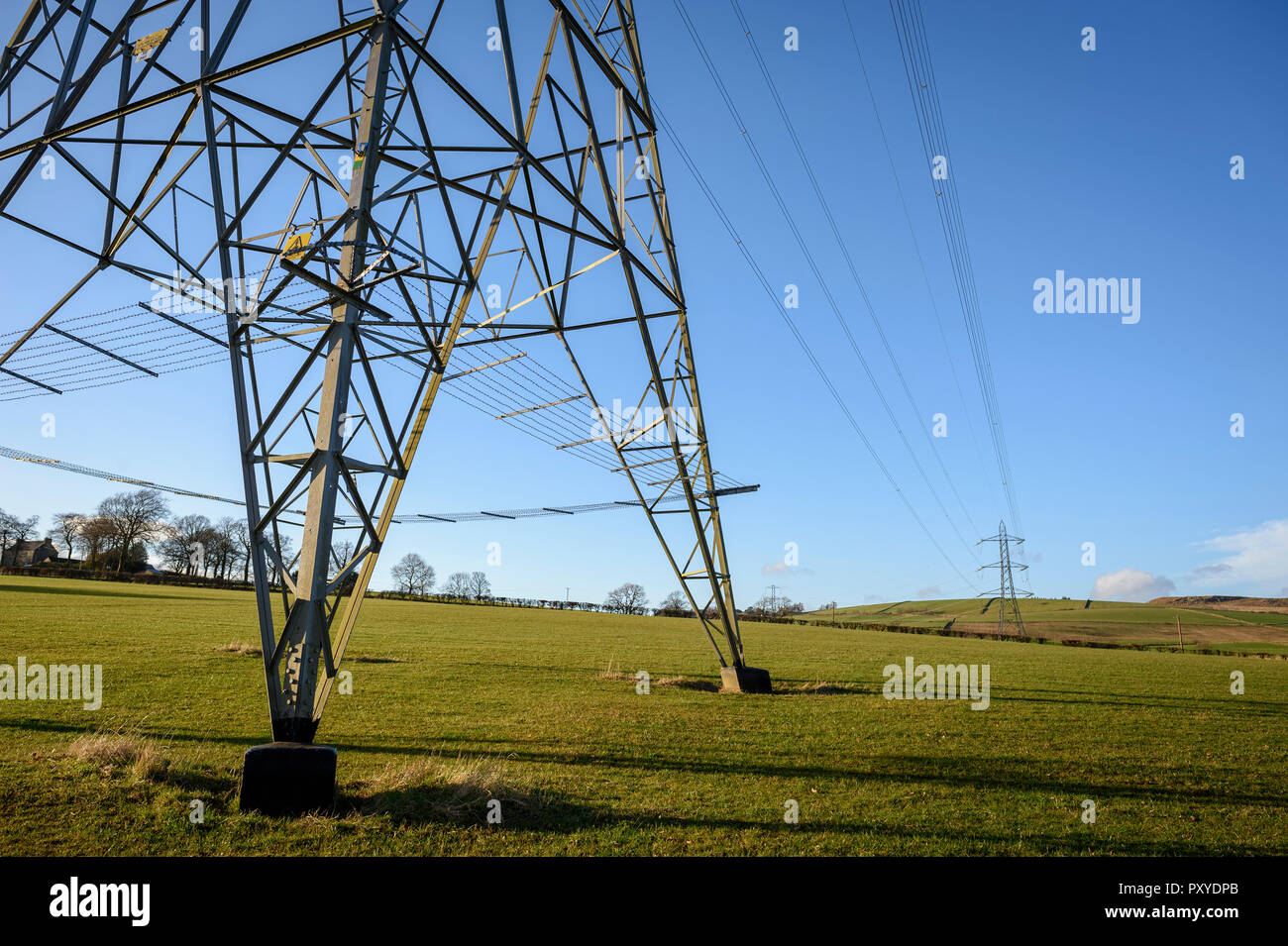 Pylon base uk hi-res stock photography and images - Alamy