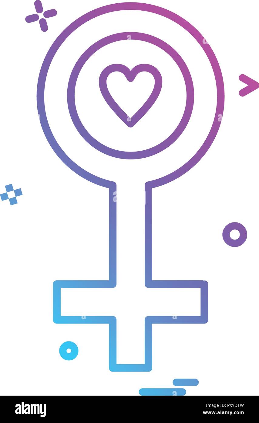 Female icon design vector Stock Vector Image & Art - Alamy
