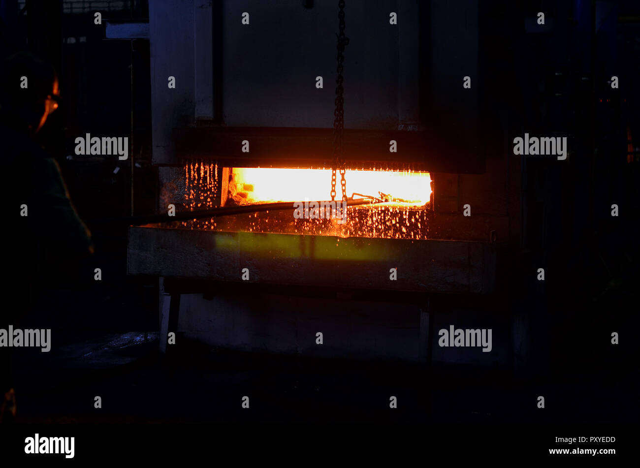 Forging furnace huge hi-res stock photography and images - Alamy