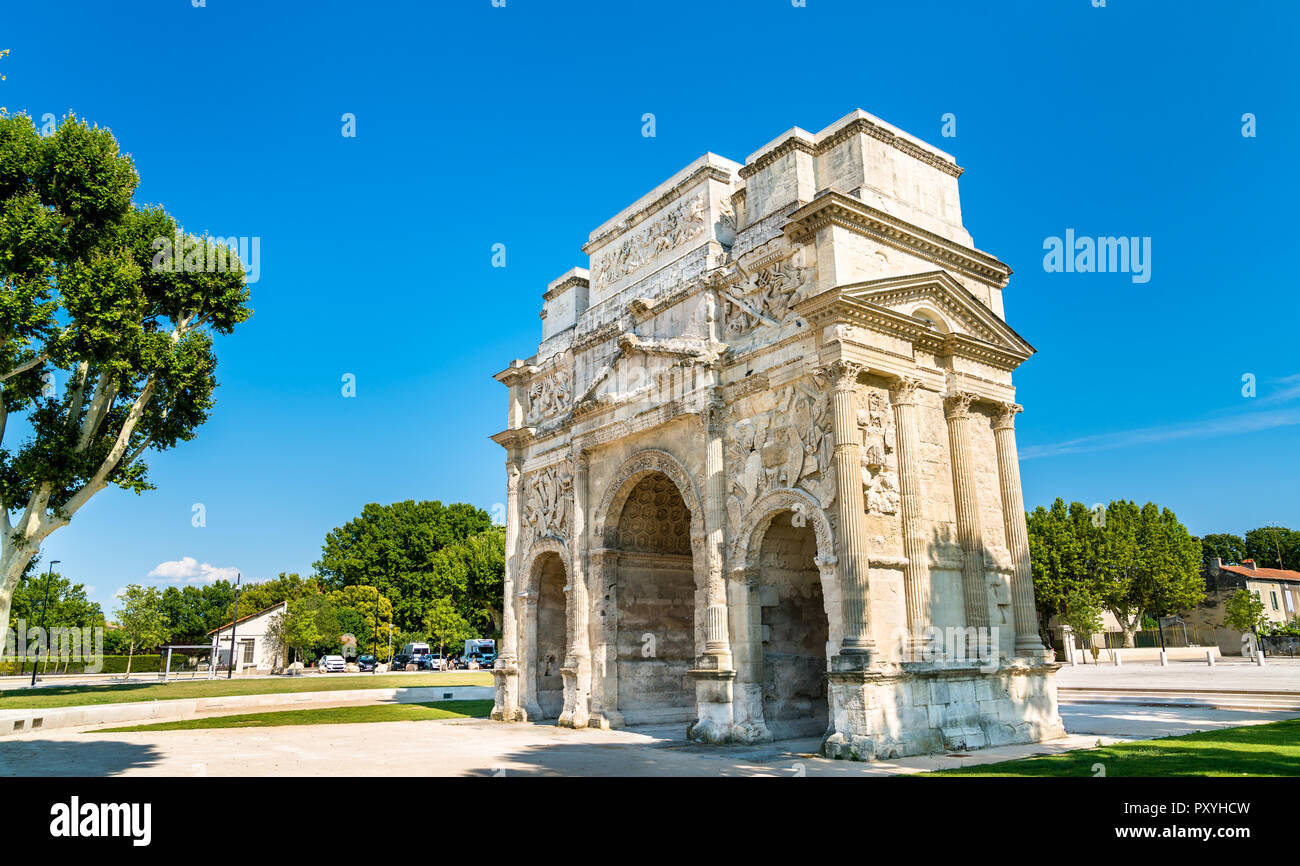 Roman city of orange france hi-res stock photography and images - Alamy