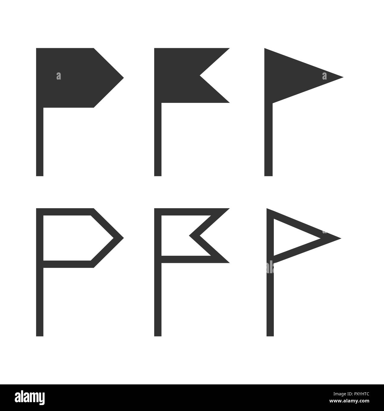 Direction arrows illustration Stock Vector Images - Alamy