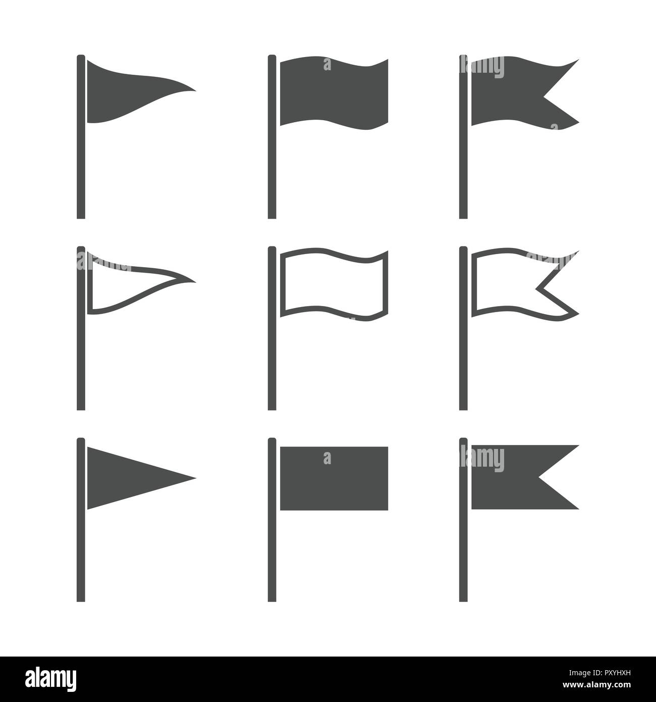 Location arrow Stock Vector Images - Alamy