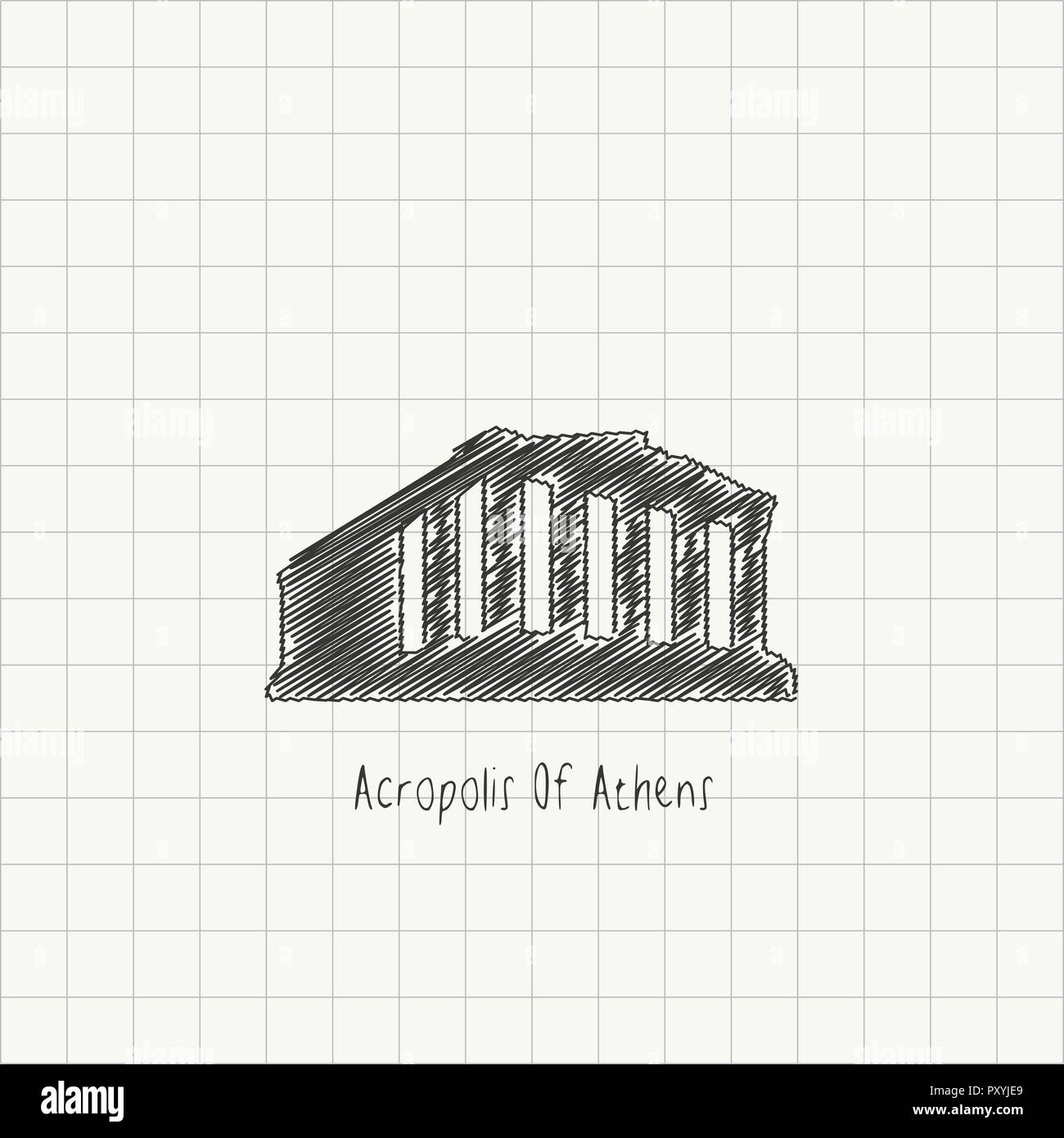 World Famous landmarks design with creative background vector Stock ...