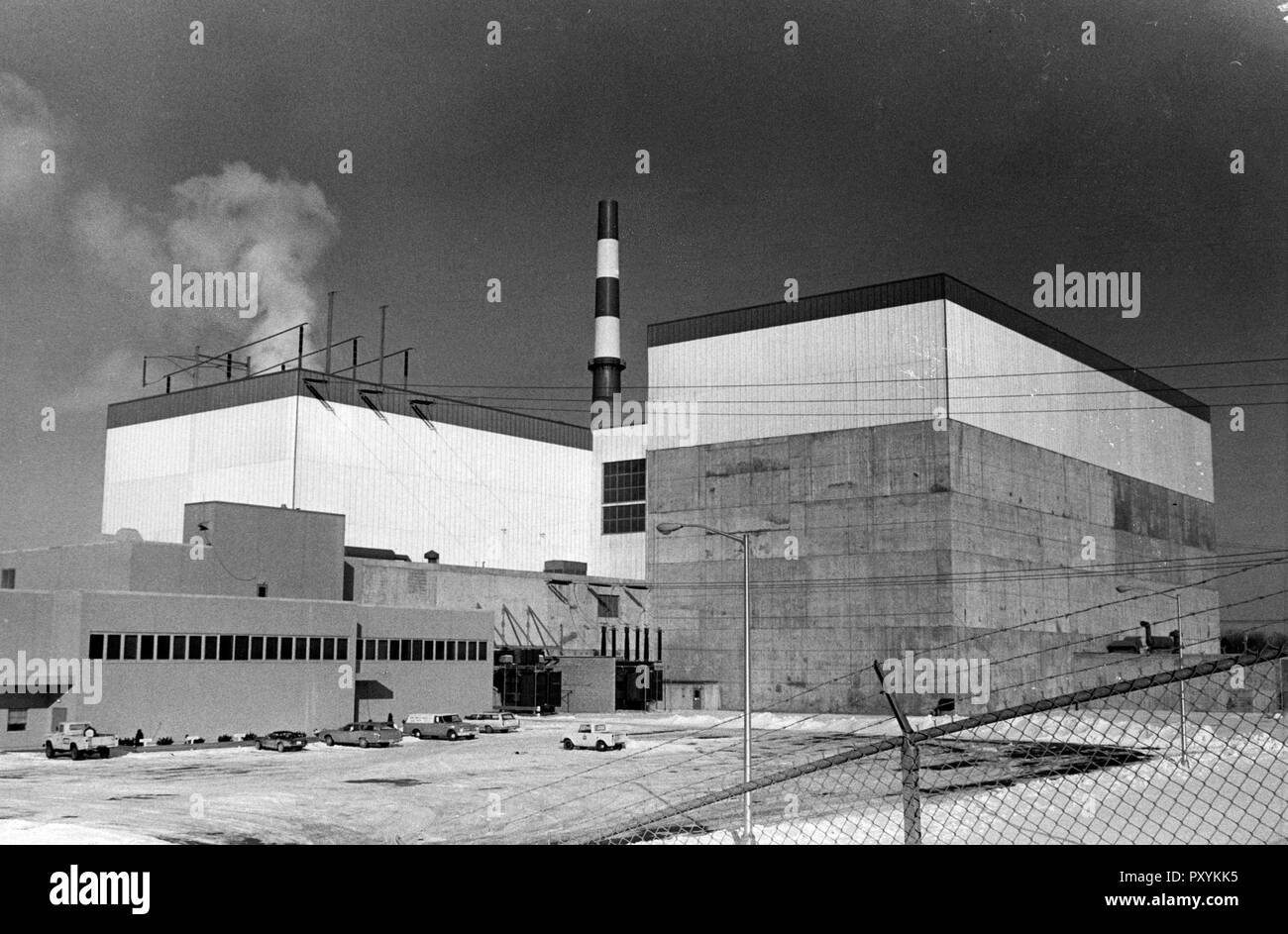 Cordova, Iowa, USA. 23rd Oct, 2018. The Quad-Cities Nuclear Generating ...