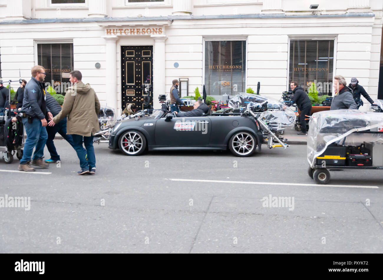 Glasgow, Scotland, UK. 24th October, 2018. On the streets of the City ...