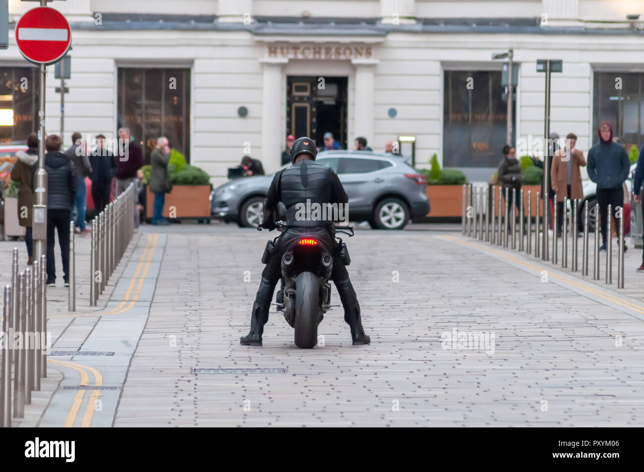 Glasgow, Scotland, UK. 24th October, 2018. On the streets of the City ...
