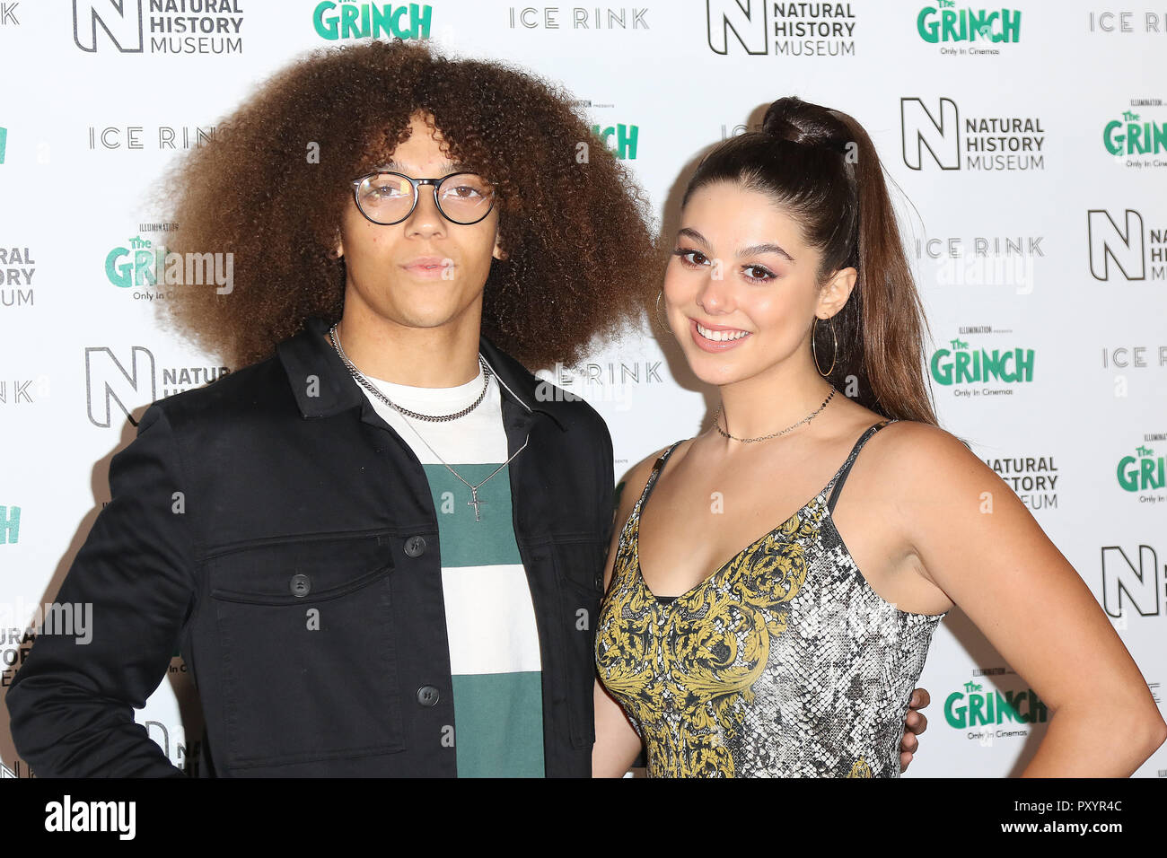 London, UK. 24th October, 2018. Perri Kiely, Kira Kosarin, Natural ...