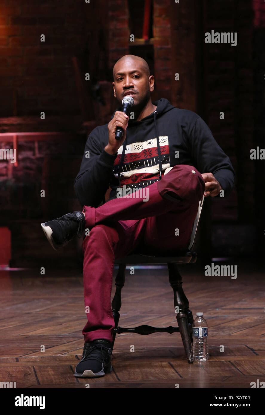 Bryan Terrell Clark attends the cast Q & A during The Rockefeller ...