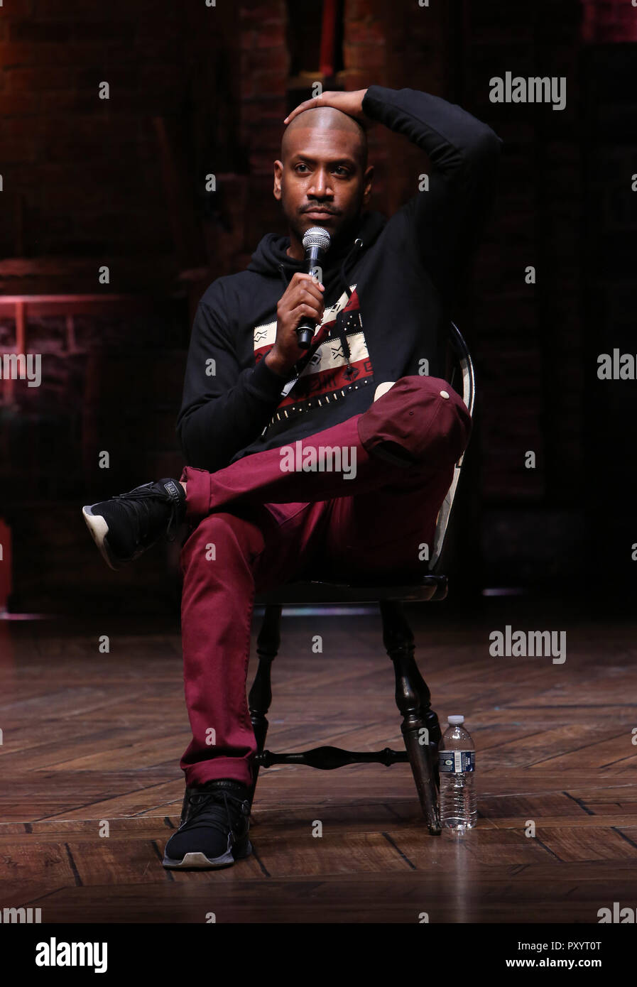 Bryan Terrell Clark attends the cast Q & A during The Rockefeller ...
