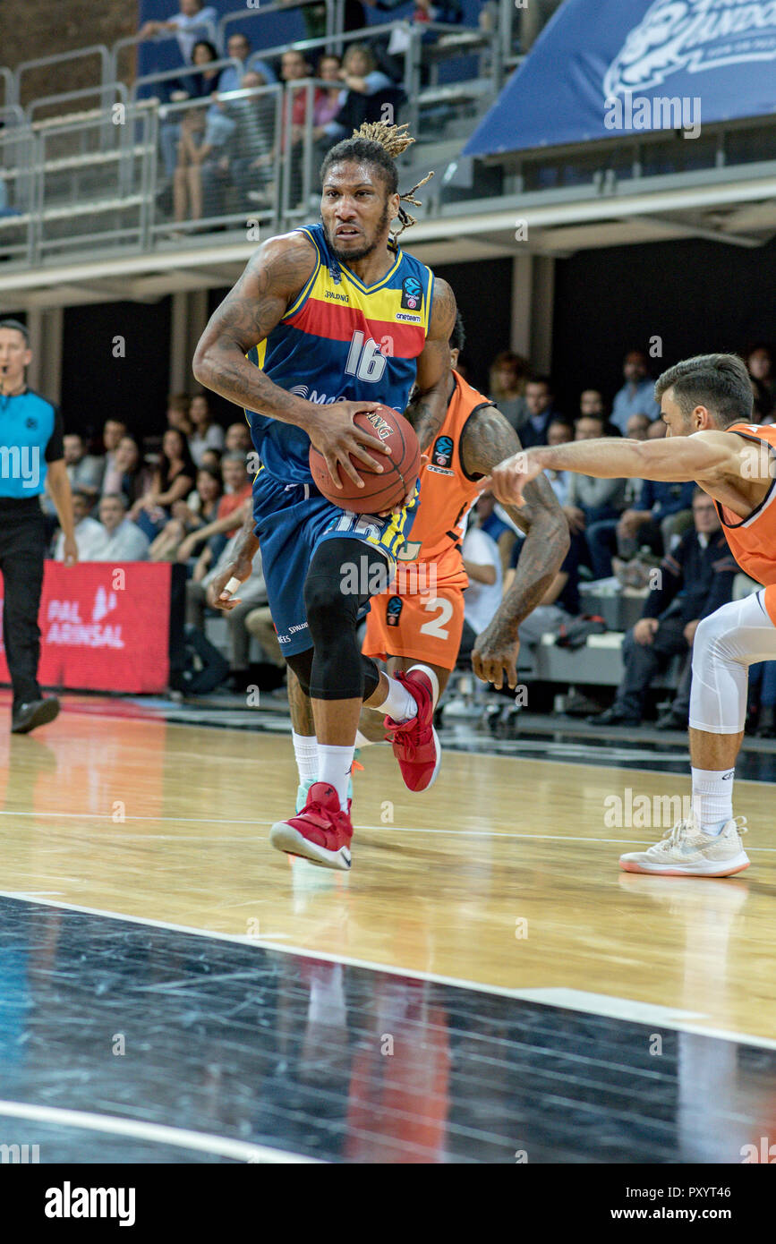Andorra. 24th October, 2018. Andrew Albicy del Mora Banc Andorra ...
