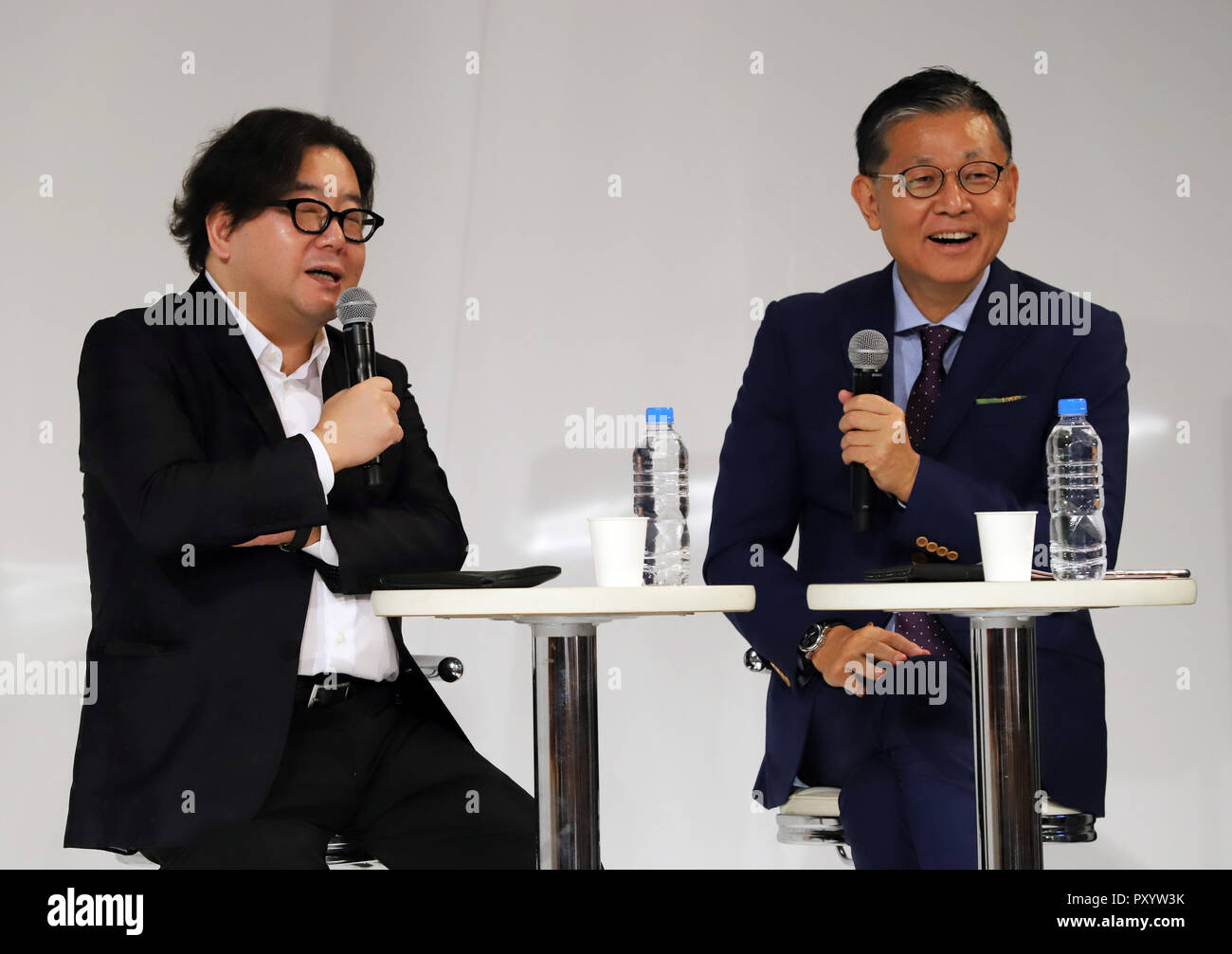 Tokyo, Japan. 24th Oct, 2018. Japanese songwriter and Tokyo University ...