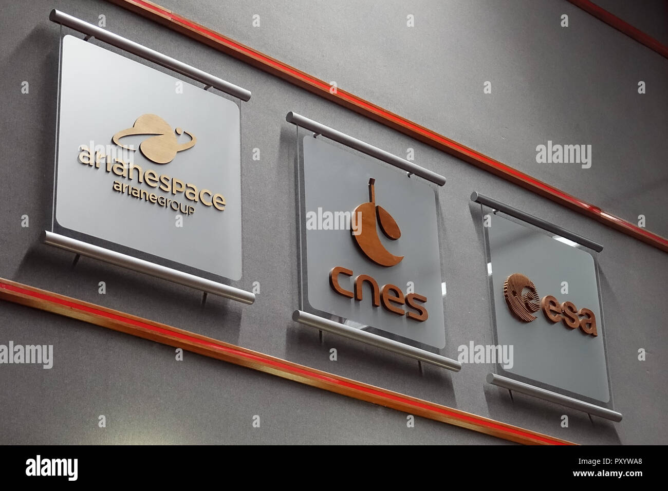 Arianespace logo hi-res stock photography and images - Alamy