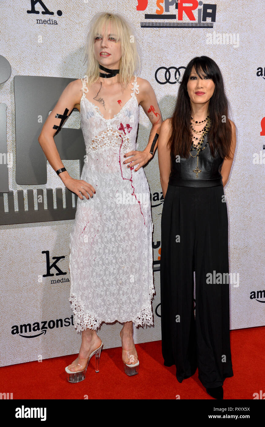 Los Angeles, California, USA. 24th October, 2018. Kate Crash & Jeni ...