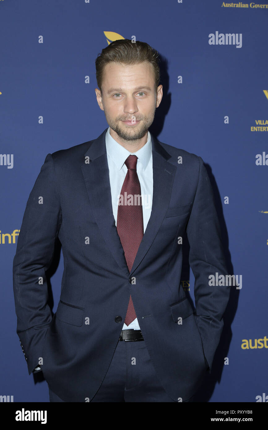 Los Angeles, California, USA. 24th October, 2018. Matt Levett. 7th ...