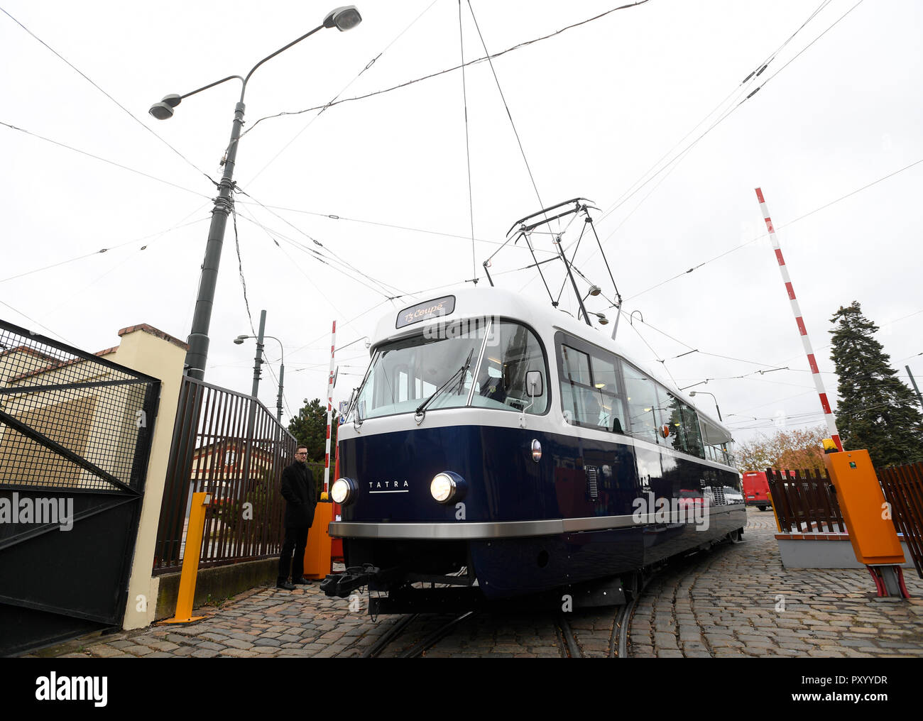 Prague, Czech Republic. 24th Oct, 2018. The Prague public transport ...