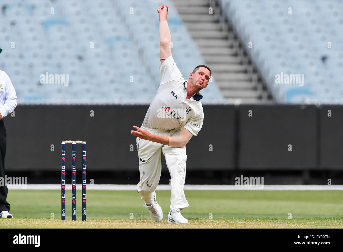 MCG, Melbourne, Australia. 25th Oct, 2018. JLT Sheffield Shield Cricket ...