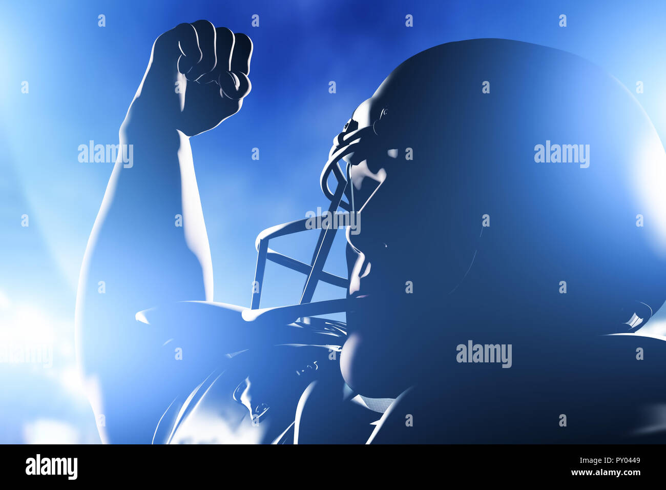American football stadium lights hi-res stock photography and images ...