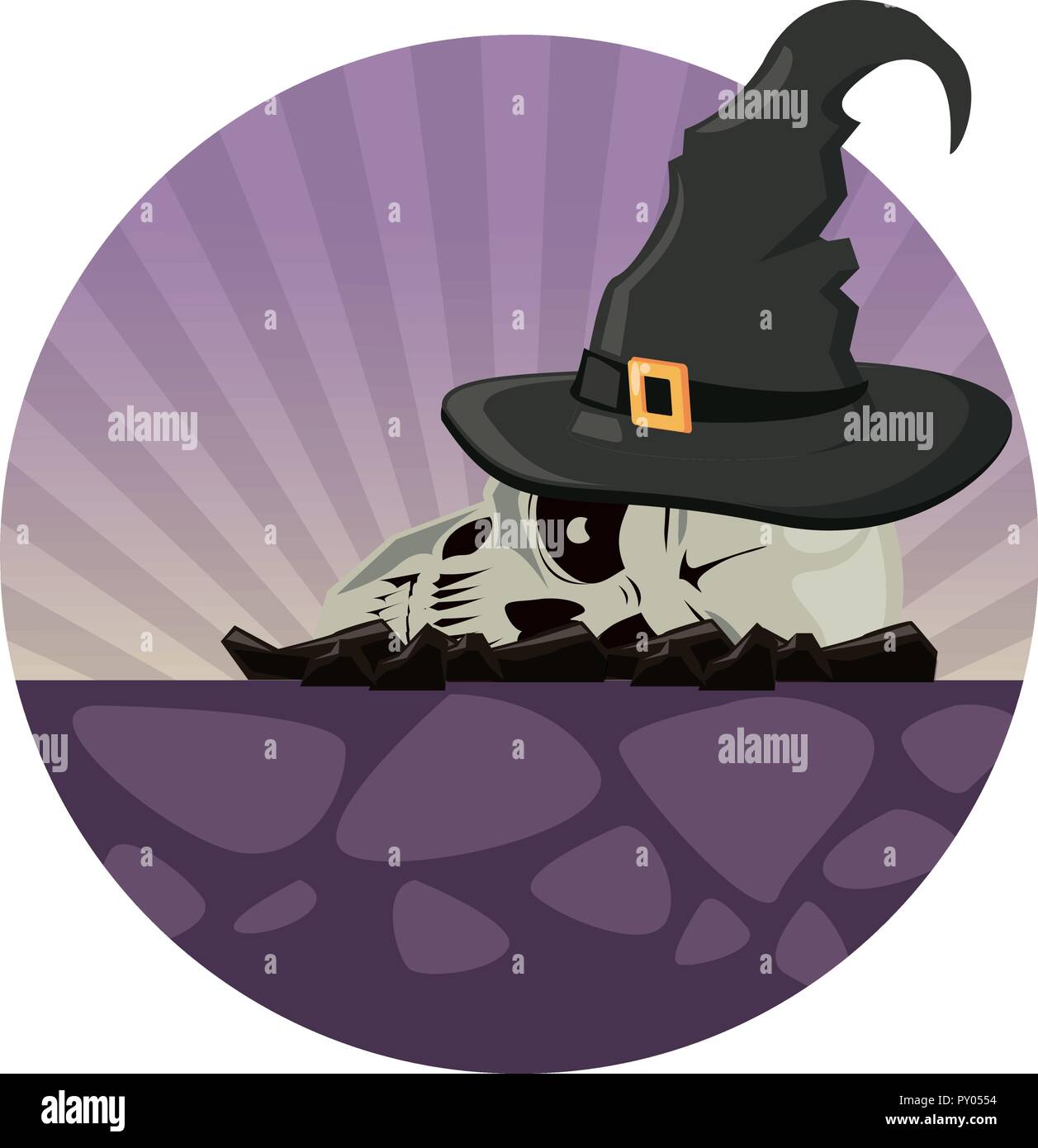 Halloween scary cartoons Stock Vector Image & Art - Alamy