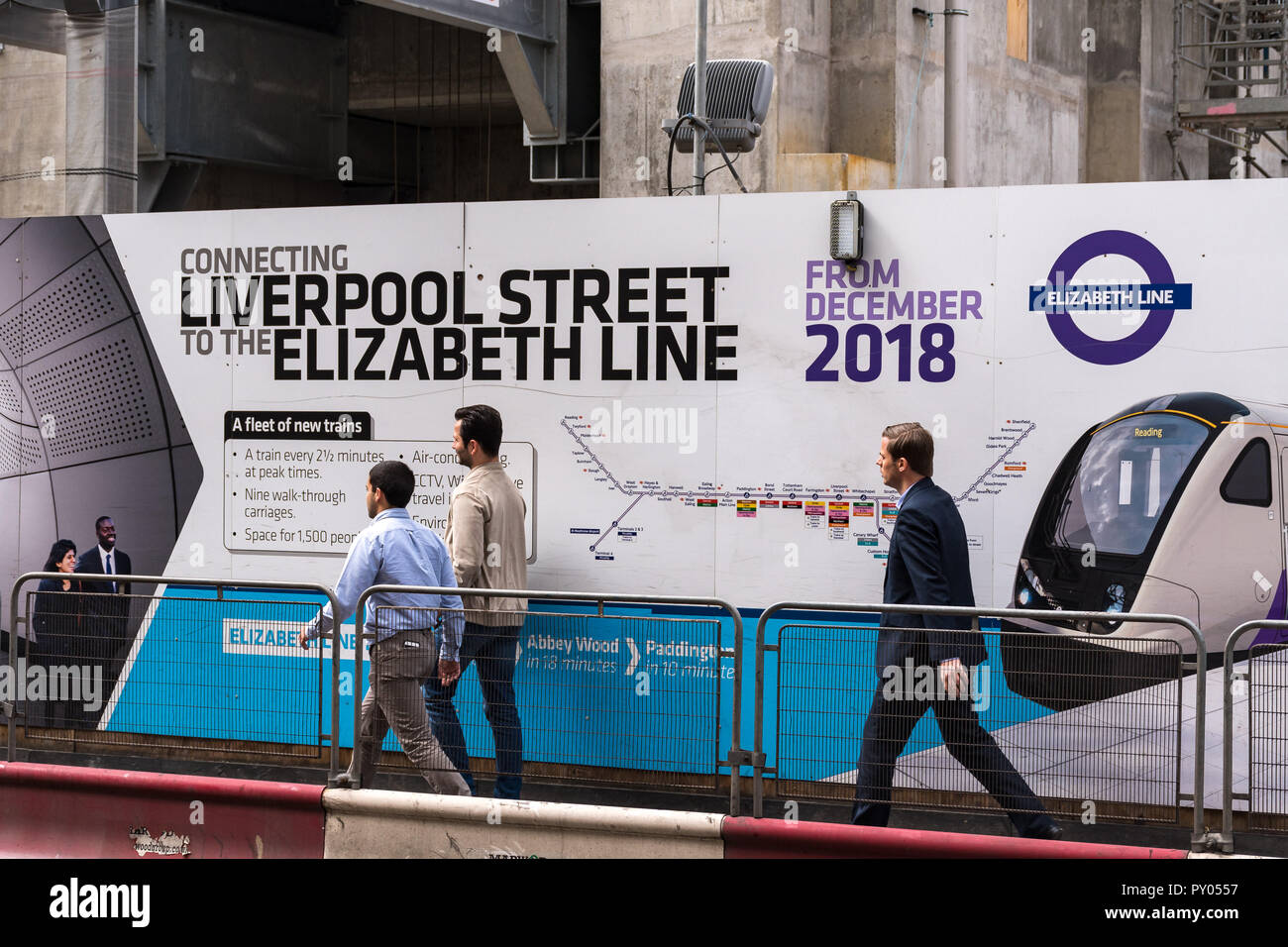 Moorgate sign hi-res stock photography and images - Alamy