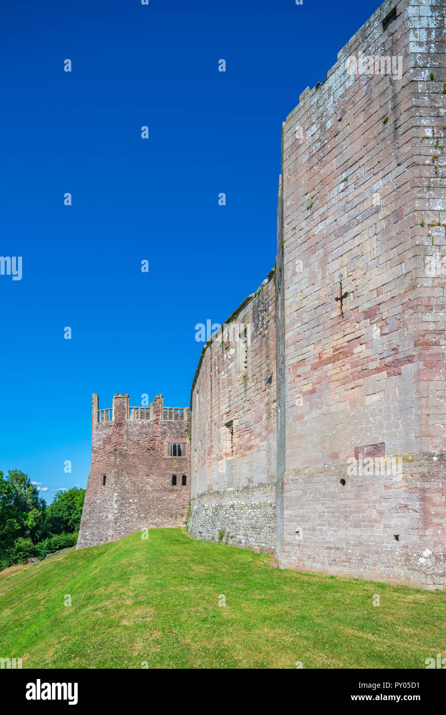 Raglan Castle, Monmouthshire, Wales, United Kingdom, Europe Stock Photo ...