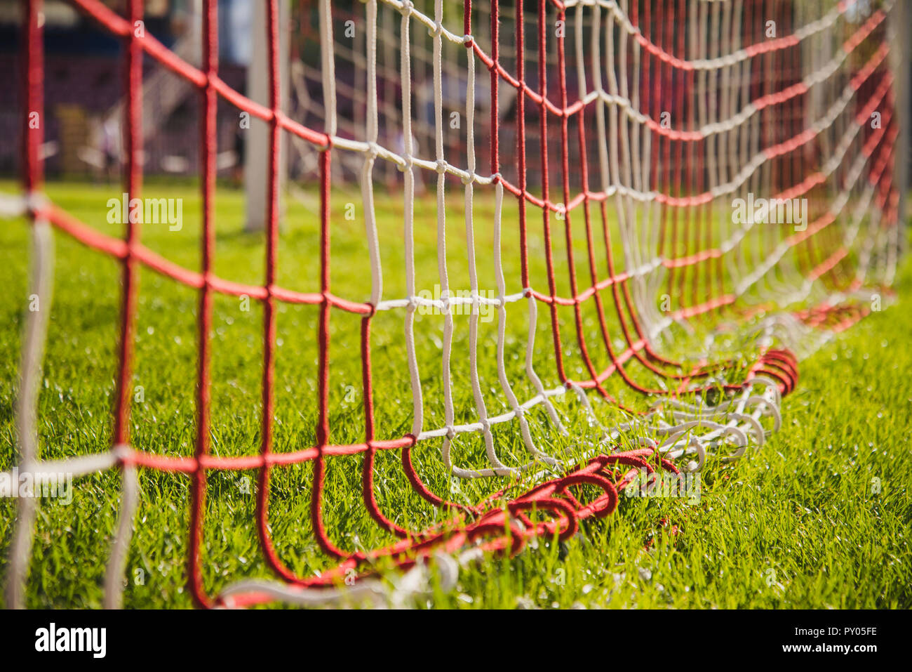 Vector football field ball hi-res stock photography and images - Alamy