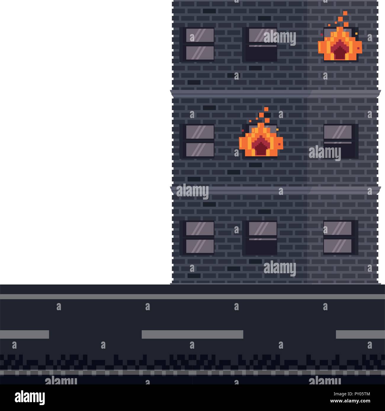 Pixelated building hi-res stock photography and images - Alamy