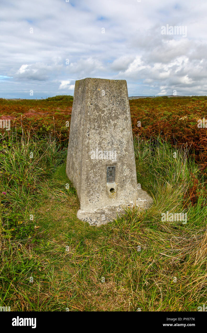 Ordnance survey triangulation point hi-res stock photography and images ...