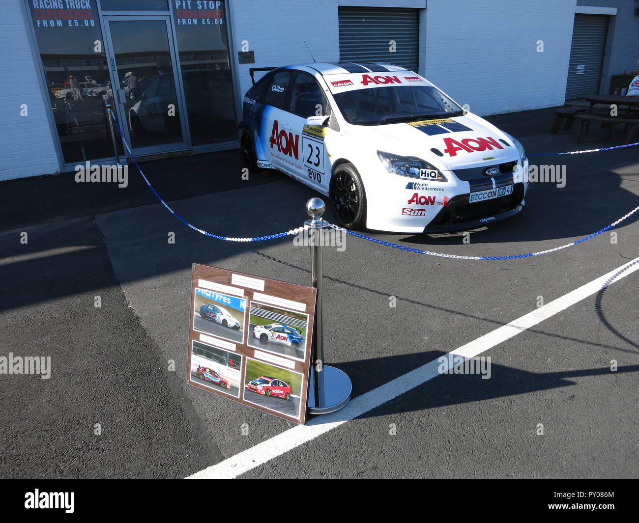 Ford Focus ST touring car as driven by Tom Chilton in the 2011 british ...