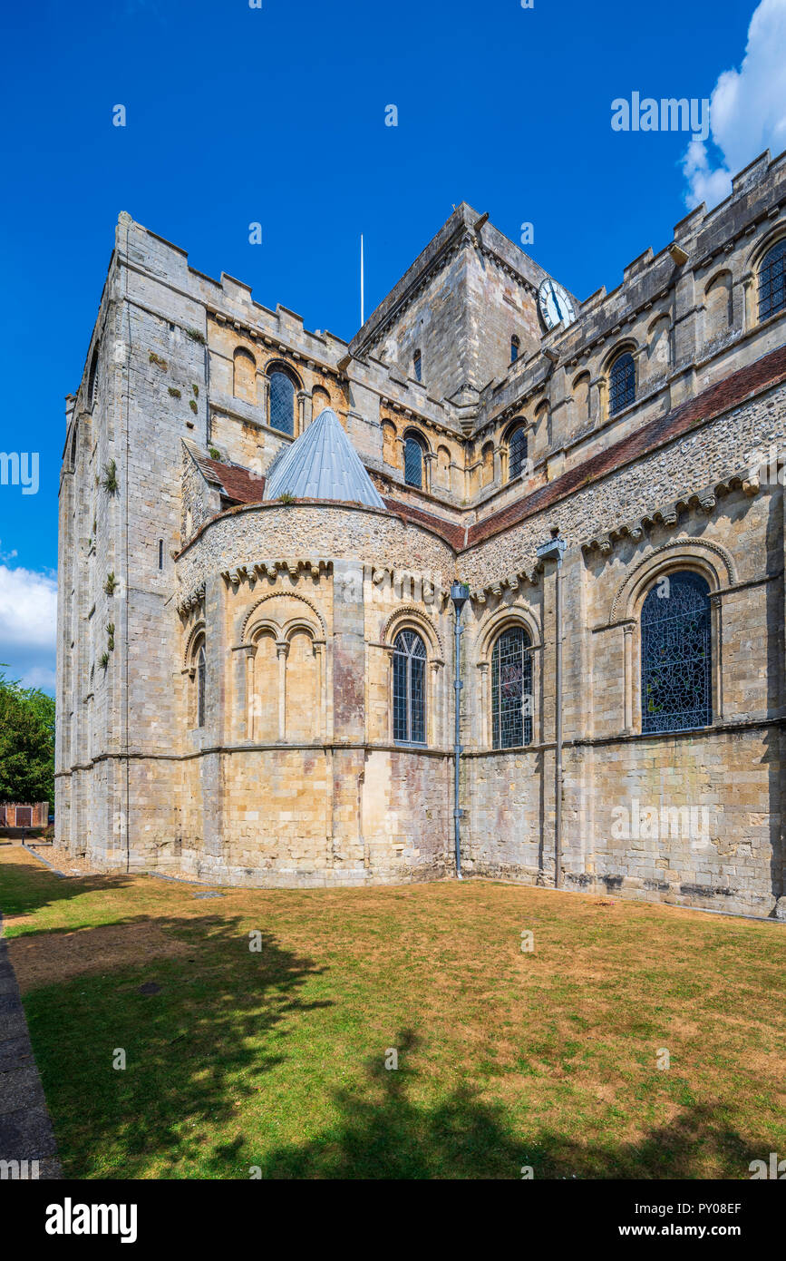 Romsey abbey hi-res stock photography and images - Alamy