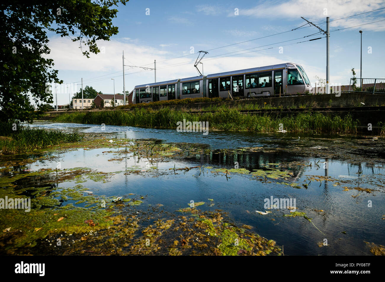 Luas train hi-res stock photography and images - Alamy